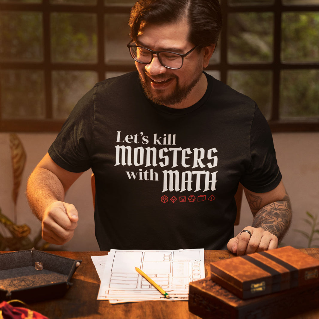 Dice & Devil Horns | Heavy Metal Gaming Tshirts
